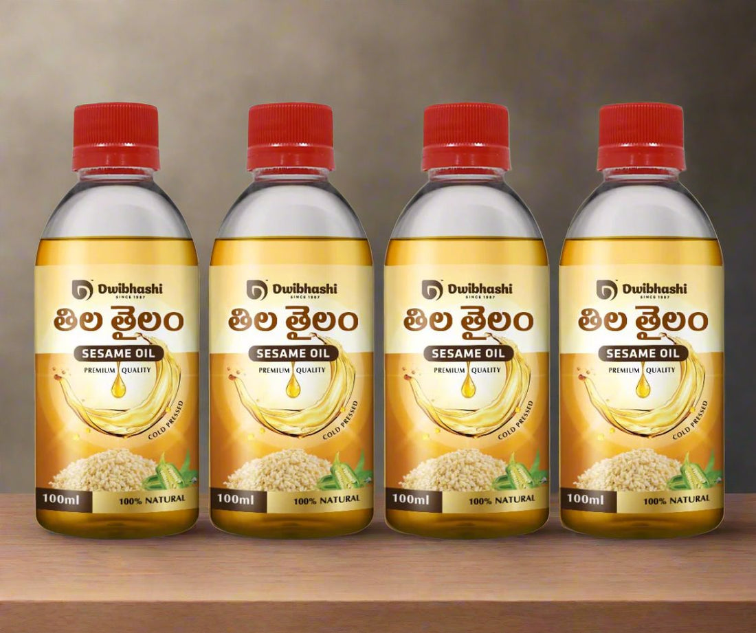 Buy Sesame Oil|Gingelly Oil|Tila Taila|200 ML@120 RsOnly|Dwibhashi